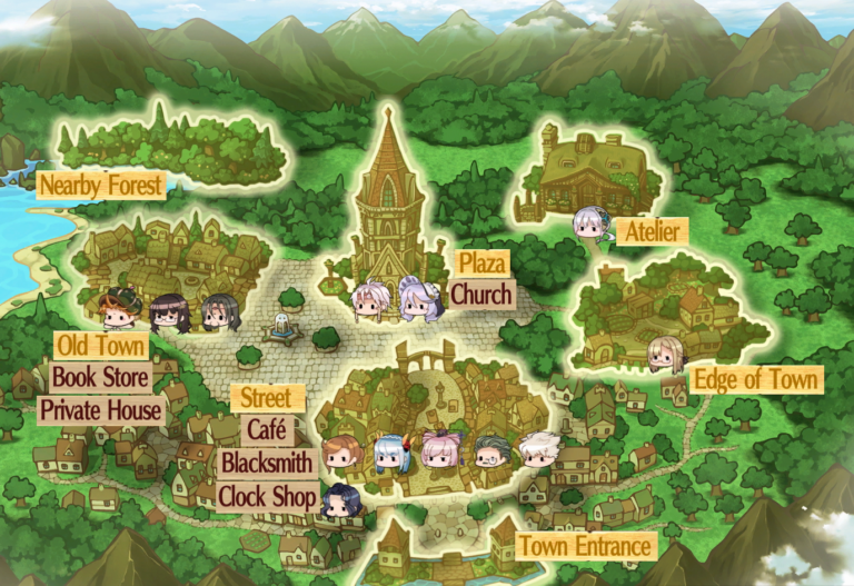 Atelier Sophie - Maps | eruciform.com